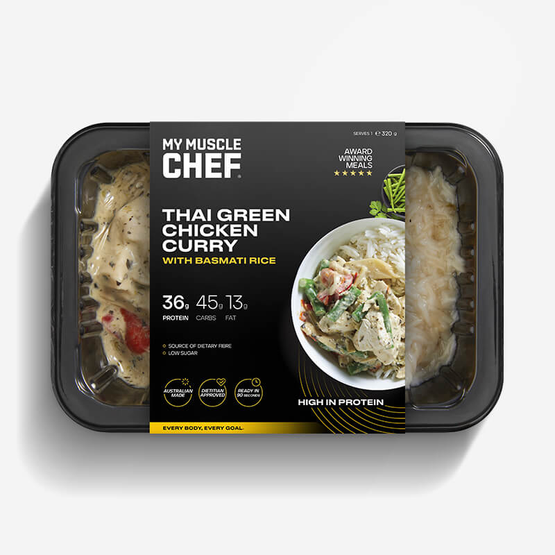 My Muscle Chef - Thai Green Curry (With Basmati Rice) – Grunt Nutrition